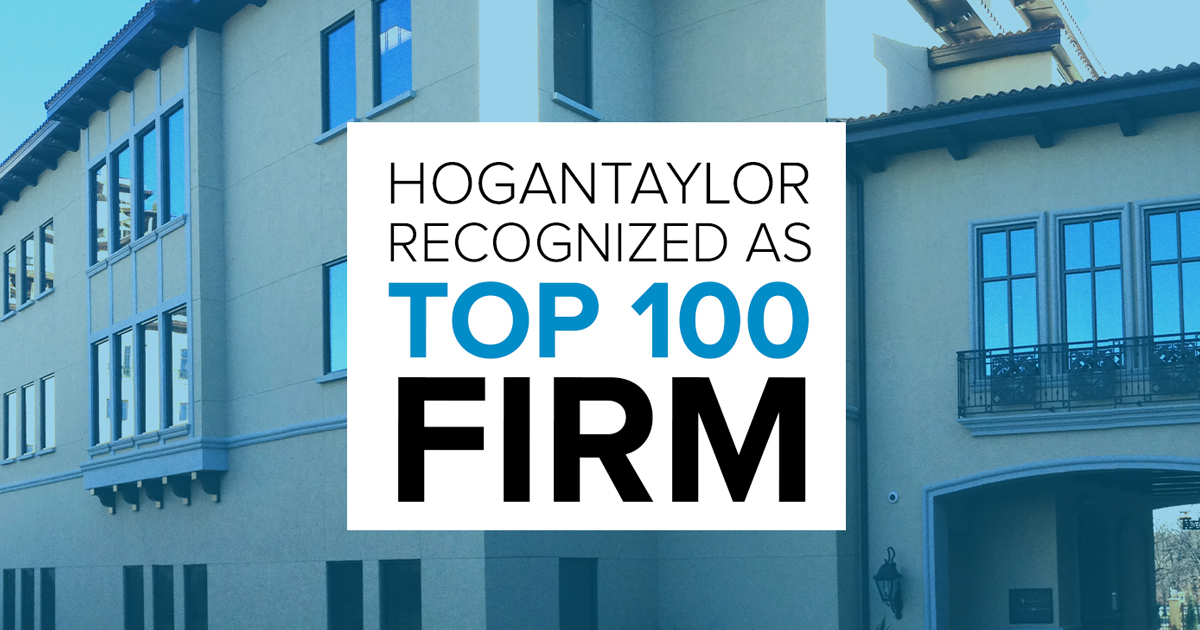 HoganTaylor Recognized as a 2021 Top 100 Firm by Accounting Today