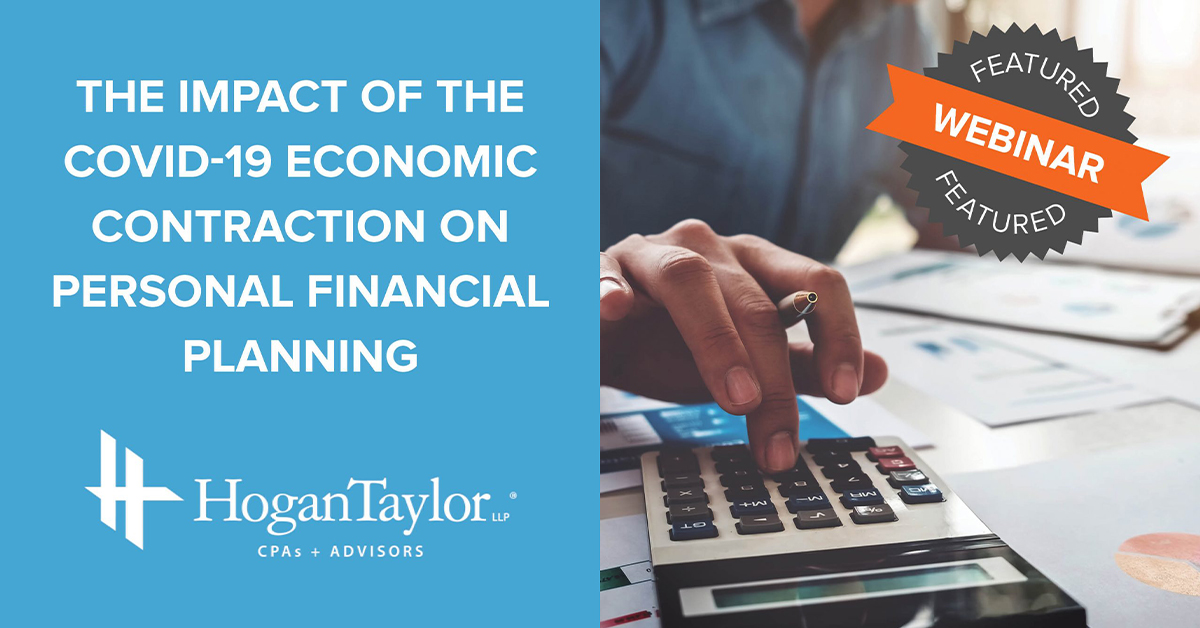 WEBINAR: How Does the Economic Contraction Caused by COVID-19 Impact My ...